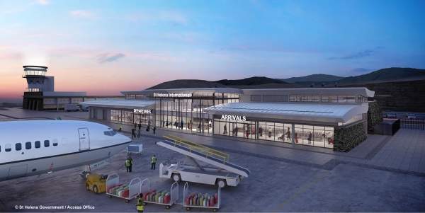 A dot in the Atlantic: the Saint Helena airport project