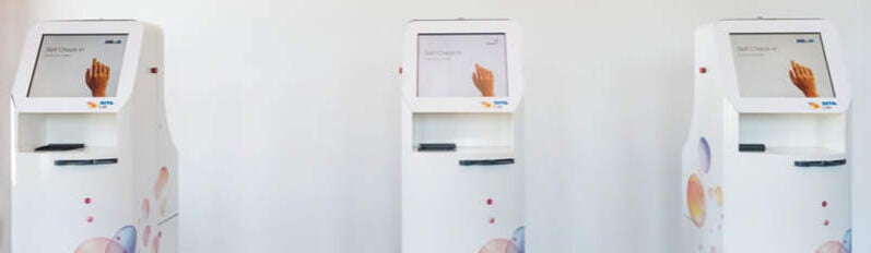 SITA Lab unveils moveable robotic check-in kiosks - Airport Technology