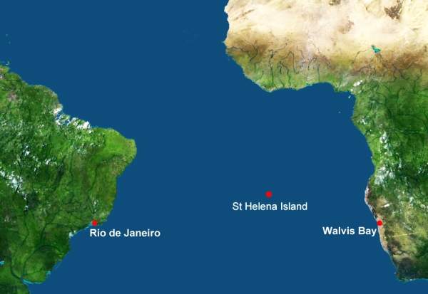 A dot in the Atlantic: the Saint Helena airport project