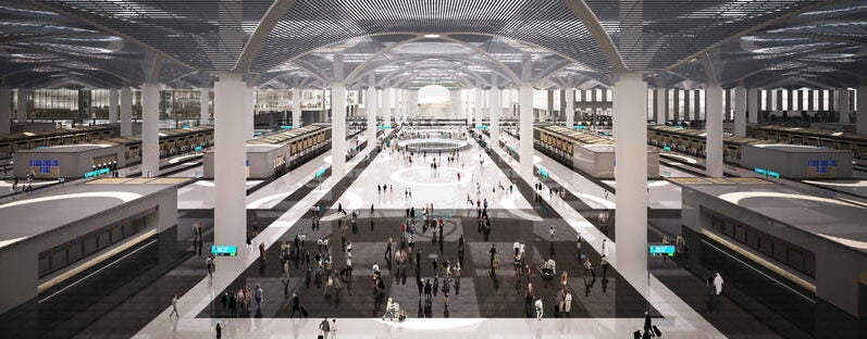 Istanbul New Airport Building One Turkeys Crown Jewels | Features ...