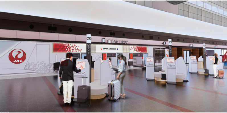 Daifuku provides self-baggage drop stations to Japan Airlines