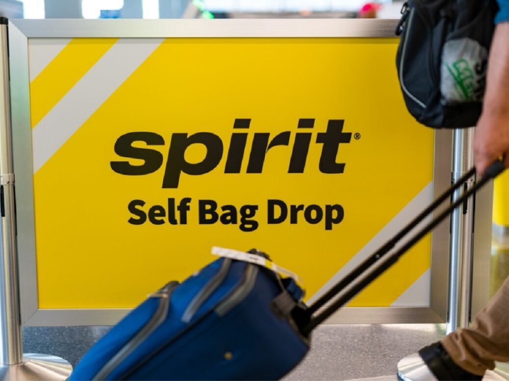 Spirit Airlines Introduces Self bag Drop System At DFW Airport