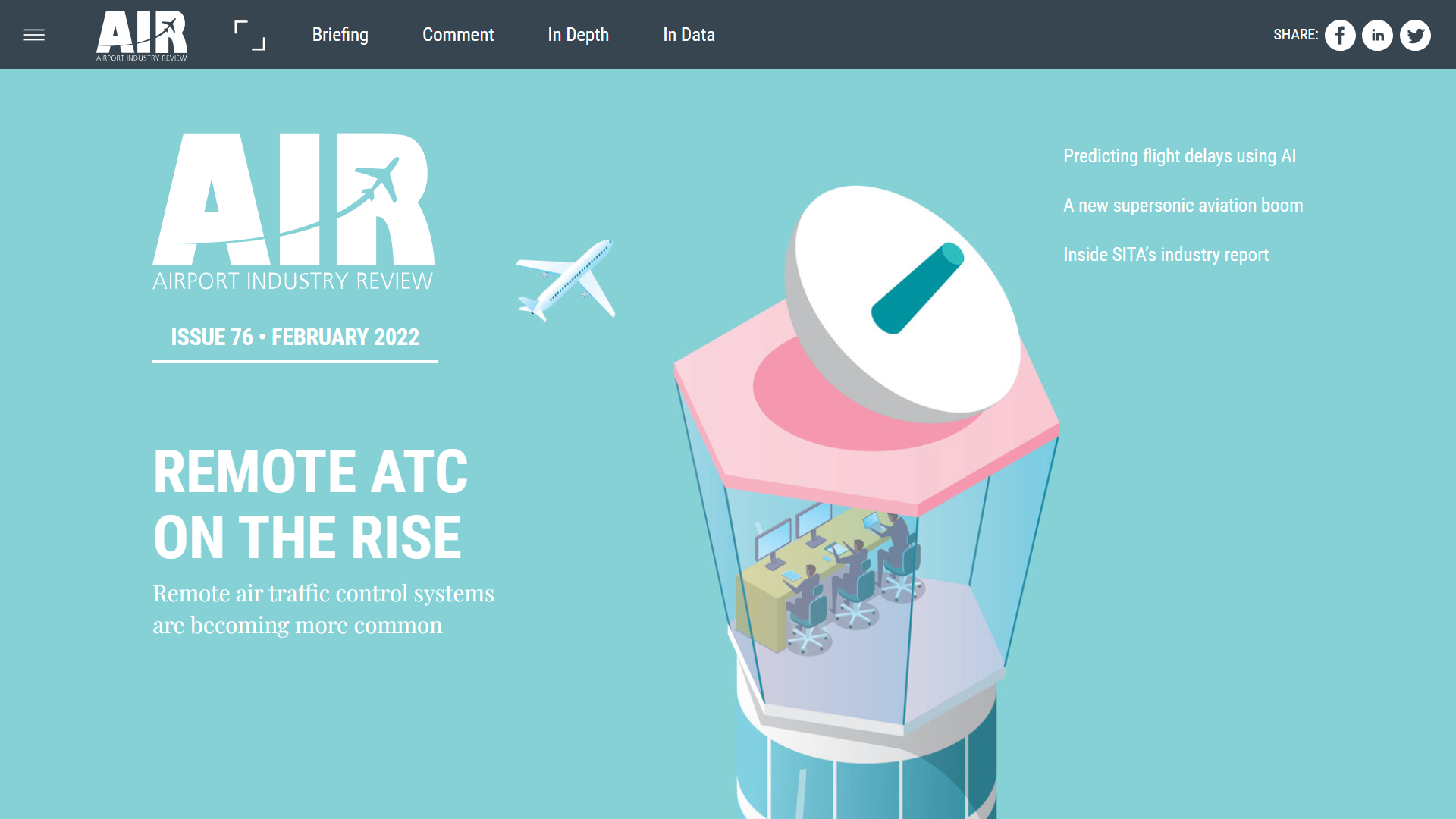 Remote ATC on the rise: AIR 76 out now! - Airport Technology