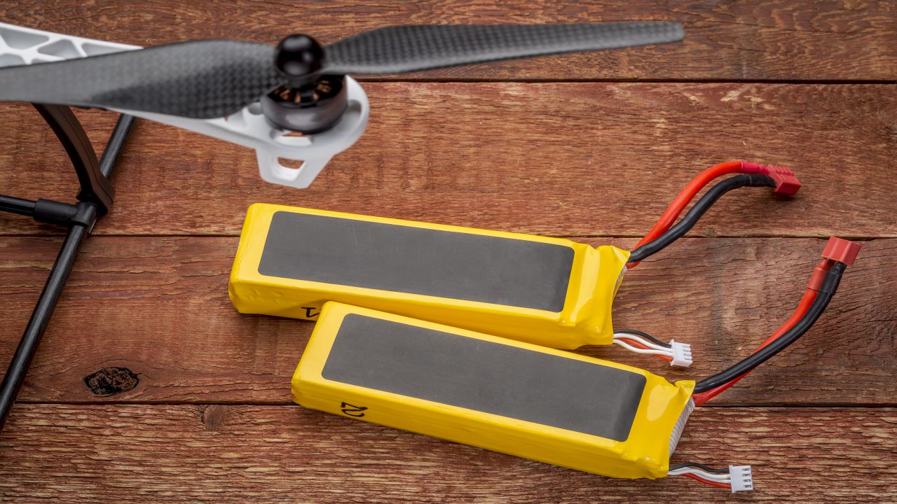 Who are the leading innovators in battery-powered drones for the aerospace and defence industry?