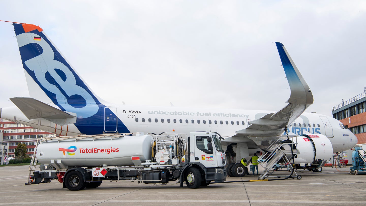 Airbus signs SAF partnership with TotalEnergies