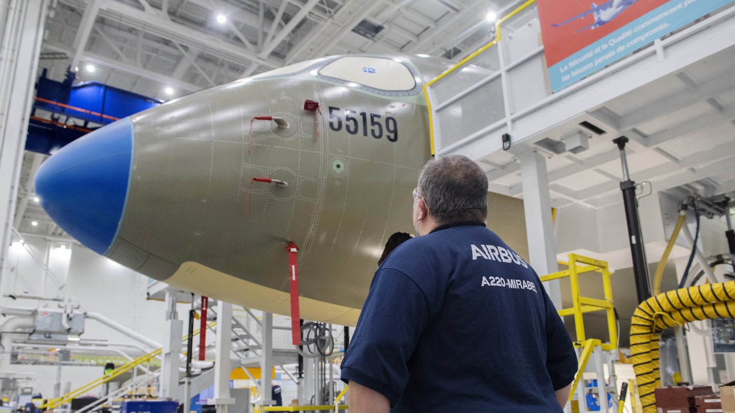 Canadian Airbus A220 factory staff to slow work amid contract dispute