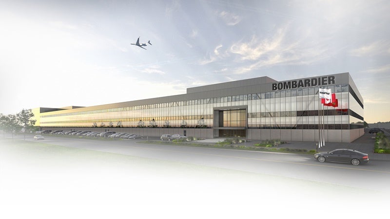 Bombardier to build Global manufacturing centre in Mississauga, Canada