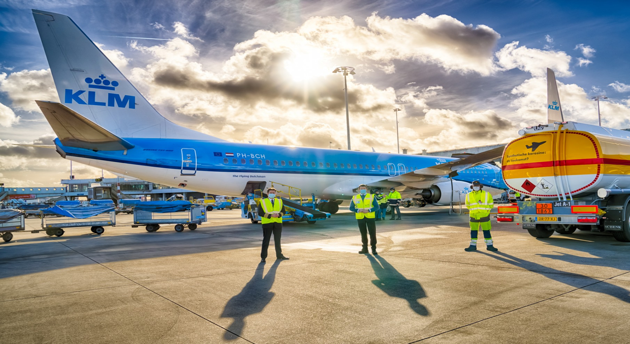 KLM operates first passenger flight with synthetic kerosene