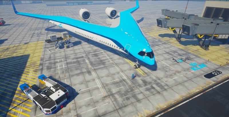KLM partners with TU Delft for Flying-V aircraft concept