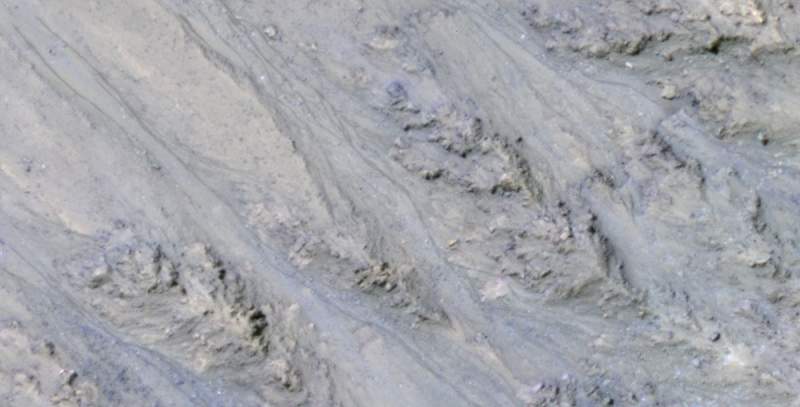 New research finds Mars' surface may have granular flows, not liquid ...