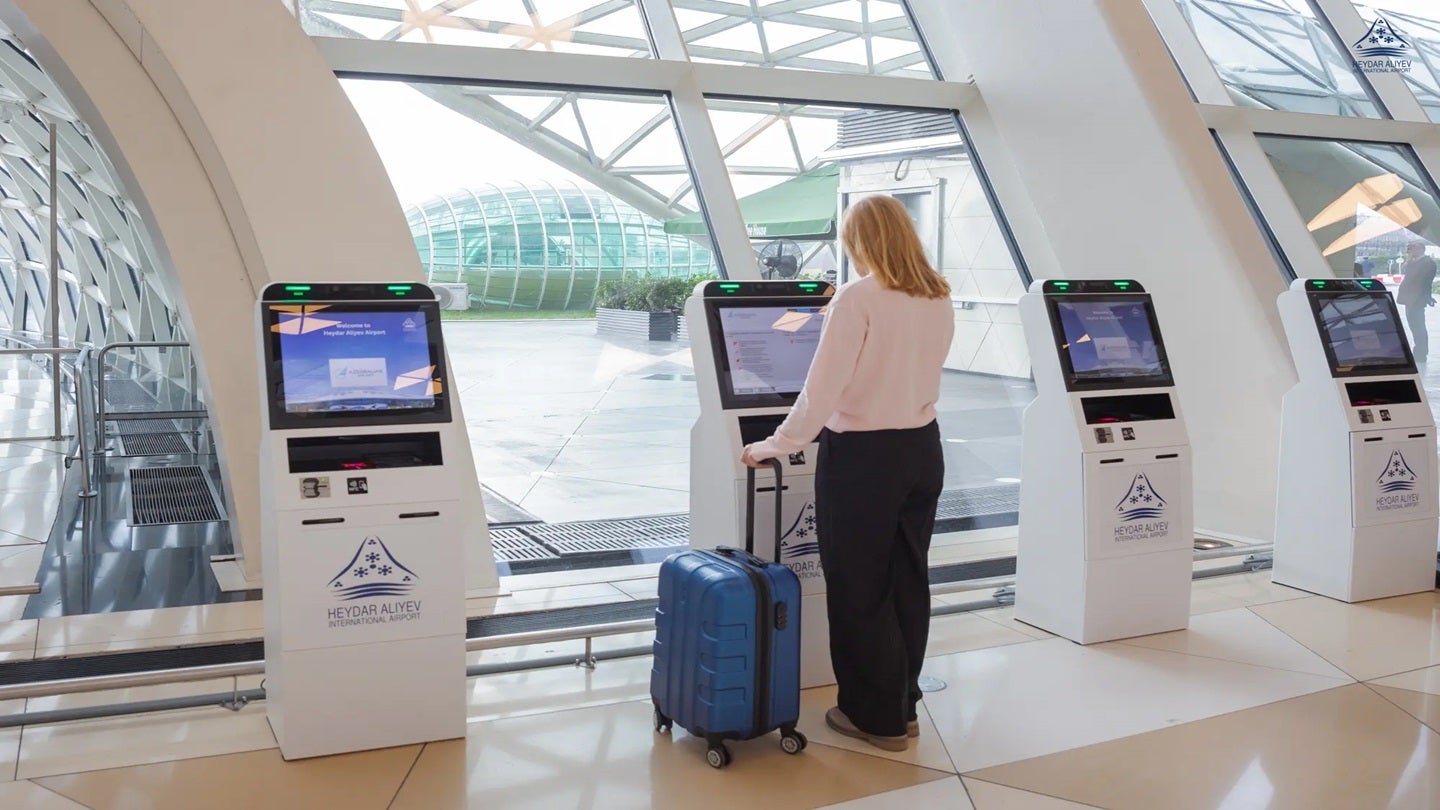Heydar Aliyev International Airport launches self-service systems