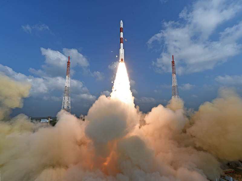 ISRO launches 104 satellites into space aboard PSLV rocket - Airport ...